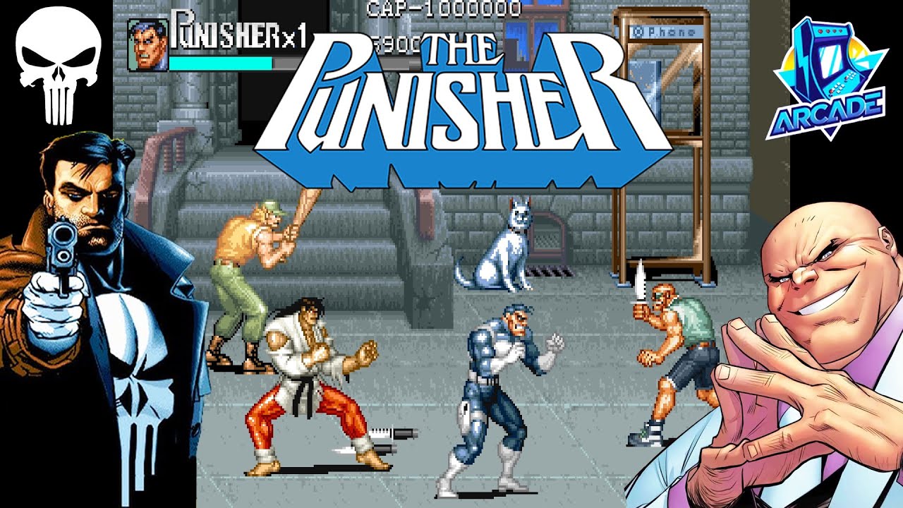 The Punisher - (ARCADE - FULL GAME) - Longplay / Playthrough - YouTube