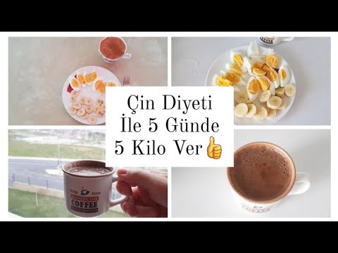 Çin Diyeti İle Kaç Kilo Verdim | 5 Günde 5 Kilo Verdiren Çin Diyeti | Çin Diyeti