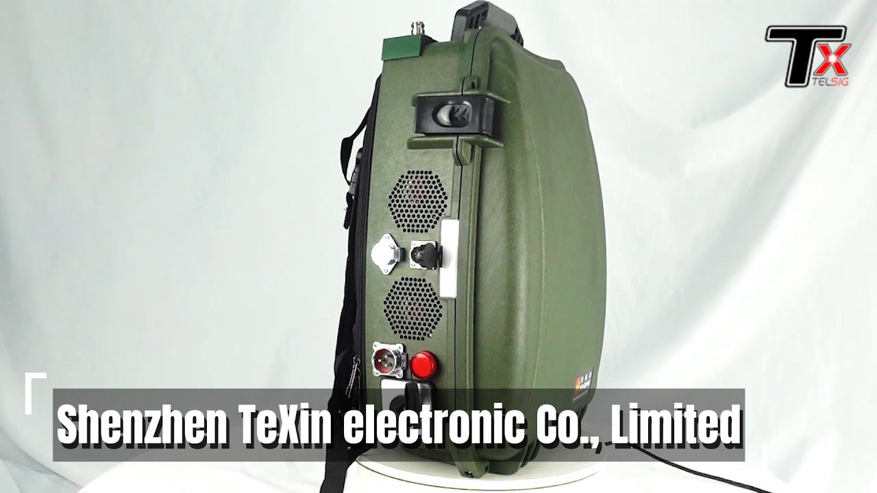 Manpack Backpack Drone Signal Jammer 6 Channel OMNI Directional ...