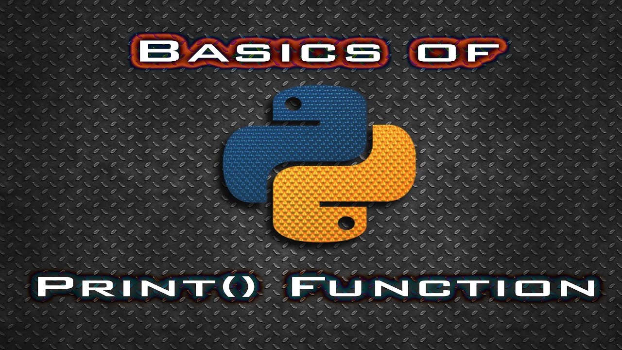 Print Output Statement In Python YouTube Print Output Statement In Python YouTube