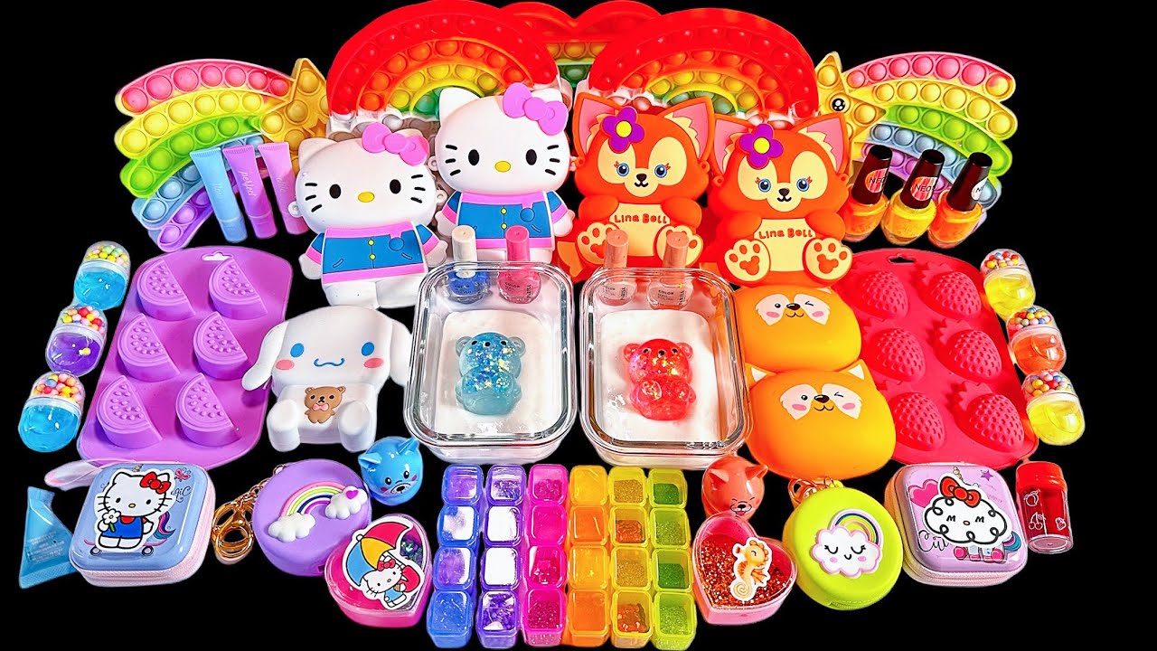 Hello Kitty & Fox Slime Fun: Cute and Playful Slime Creations Inspired ...