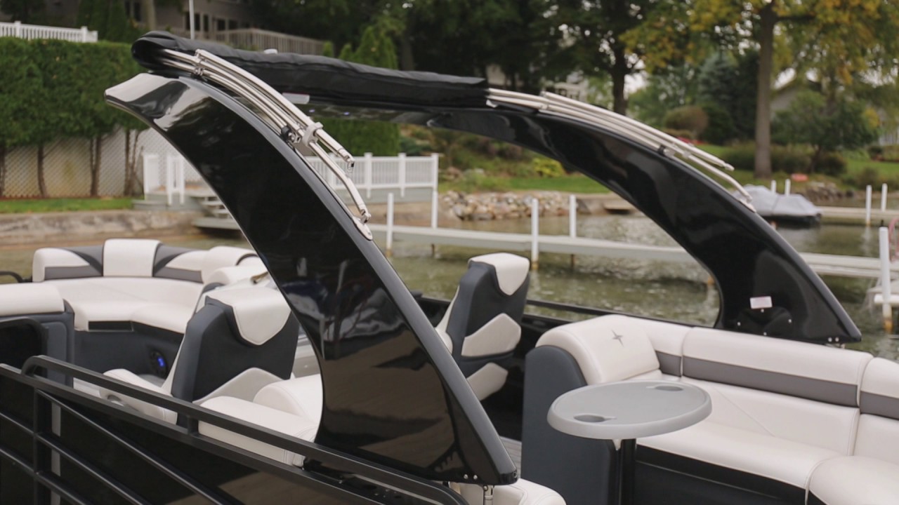 Berkshire Pontoon Arch Demo - YouTube