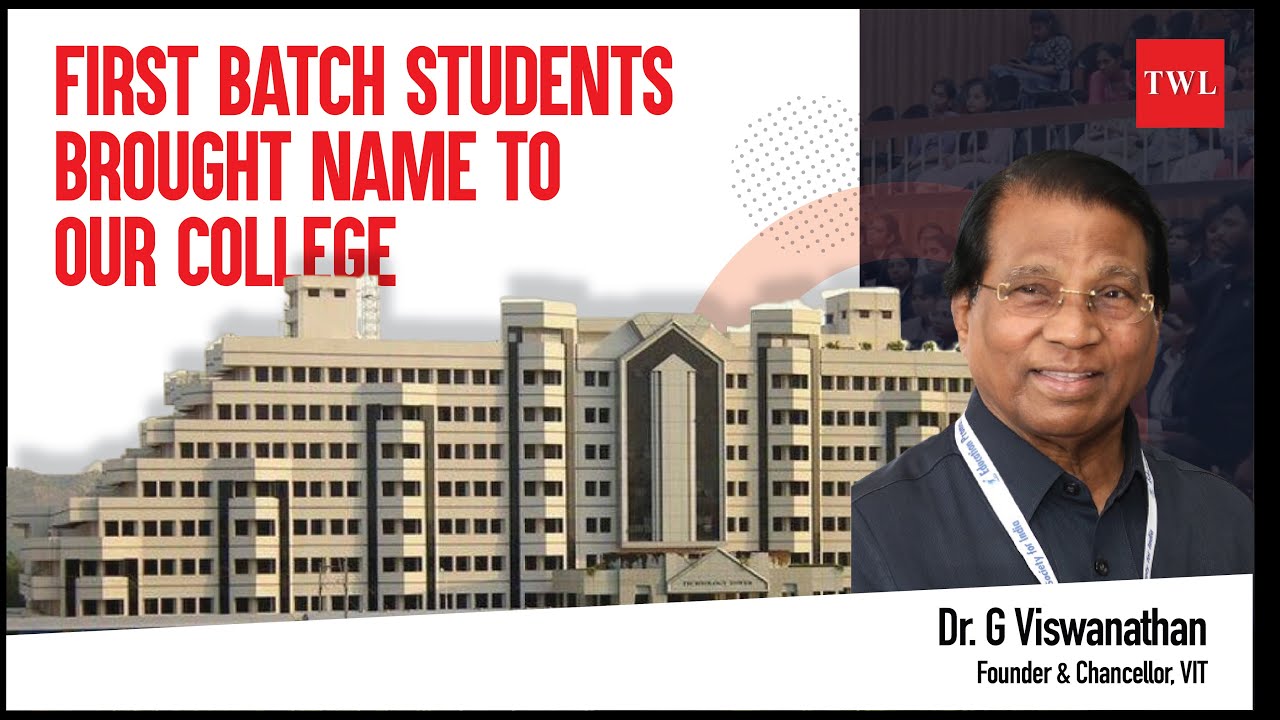 Life Story of Dr. G Viswanathan, Founder & Chancellor, Vellore Institute of Technology (VIT ...