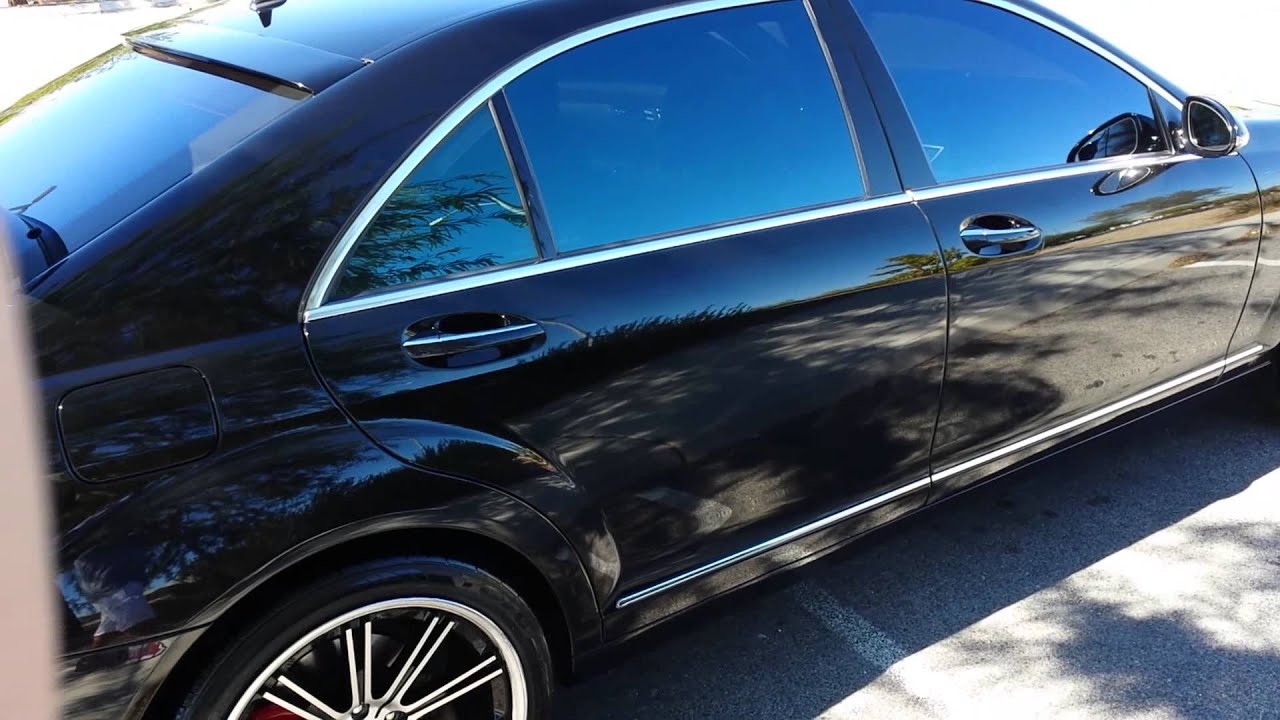 My 2007 S550 on 20's - YouTube