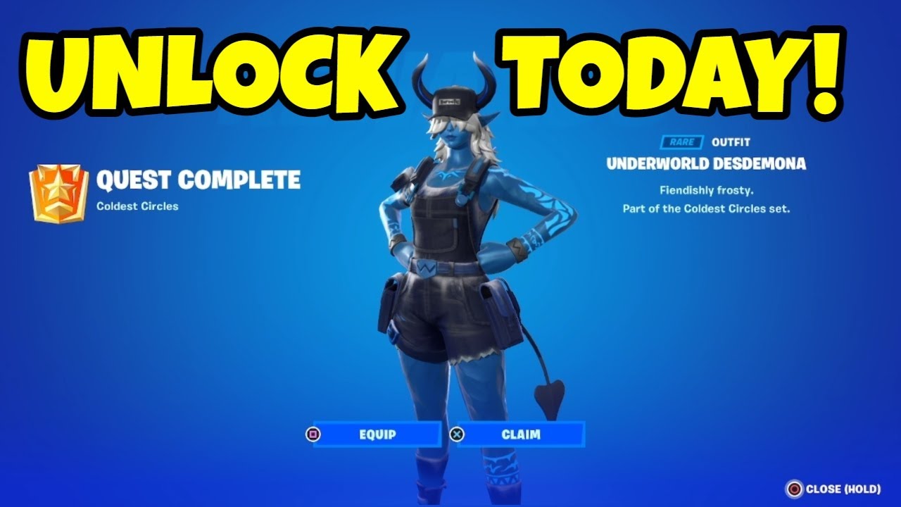How To UNLOCK FREE COLDEST SKIN TODAY in Fortnite! (Underworld ...