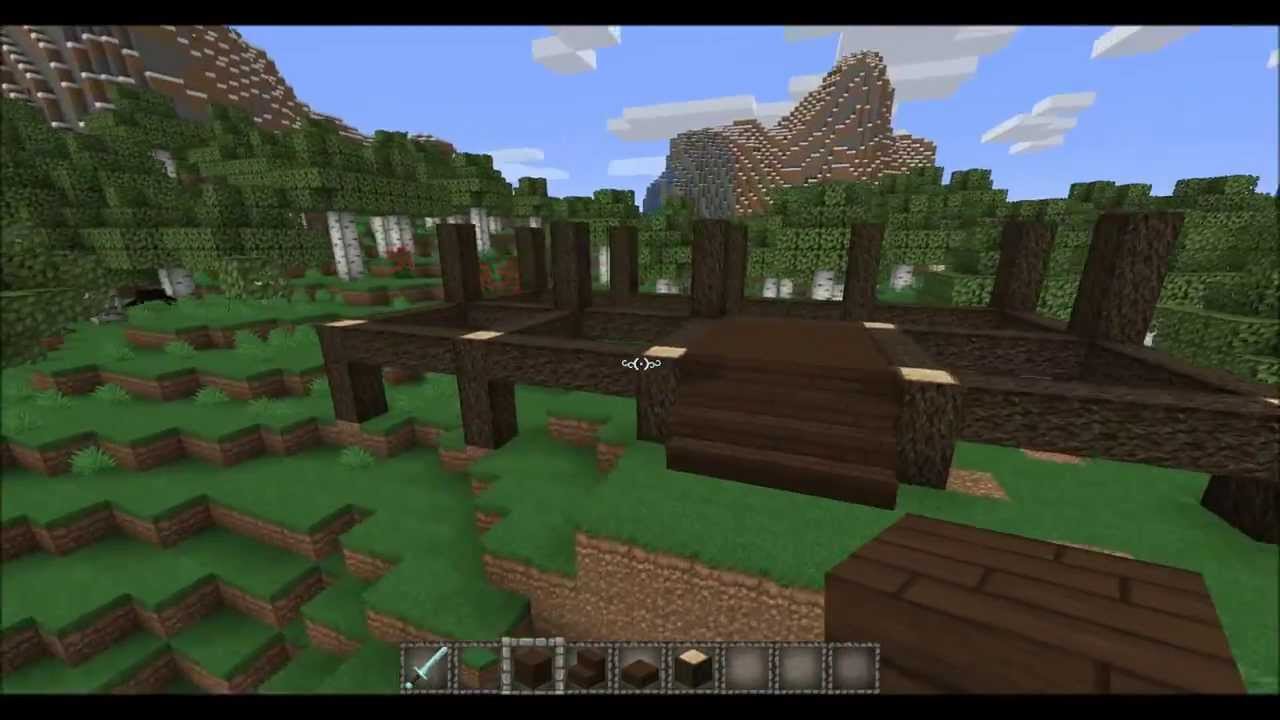 Minecraft Speed Build: Simple House - YouTube