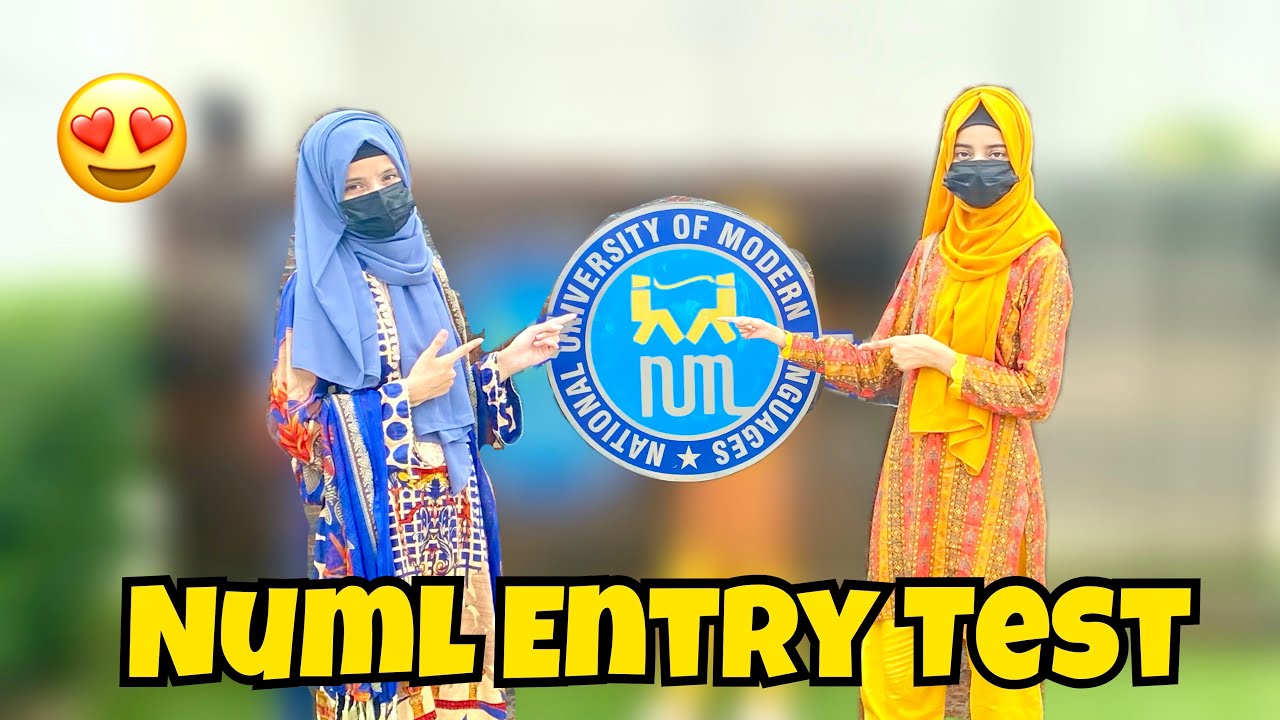 ENTRY TEST DAY IN NUML ISLAMABAD | Late ho Gye🥲 - YouTube