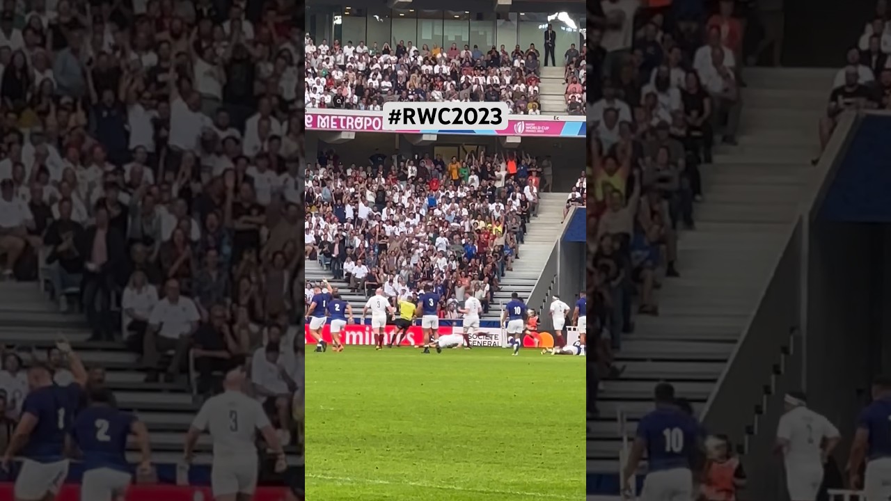 Nigel ah-wong try against England [ RWC2023 ] - YouTube