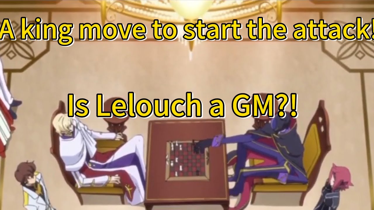 Chess in “Code Geass”. King sacrifice [@Boris_Dyadyora in English ...