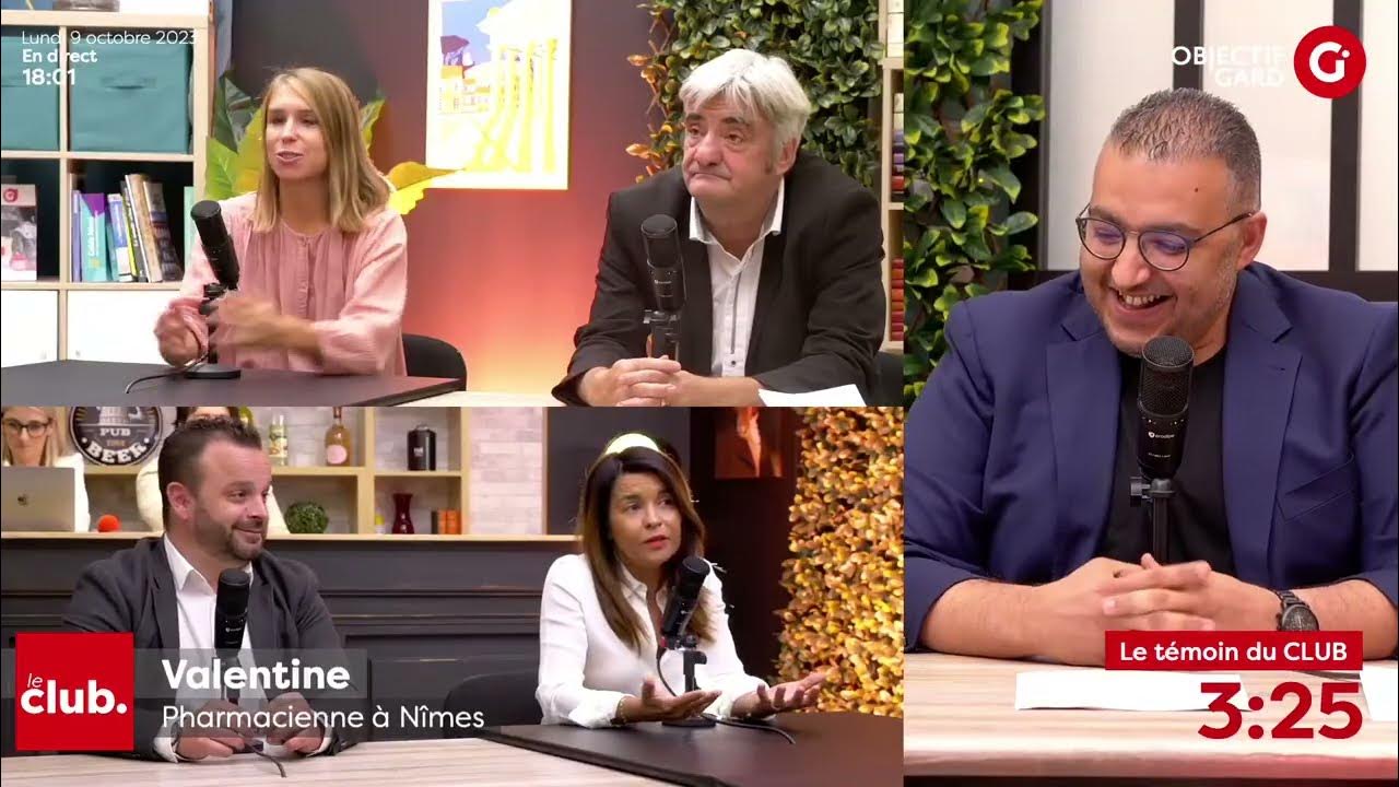 📺 LE CLUB OBJECTIF GARD EN DIRECT avec Valérie Rouverand. - YouTube