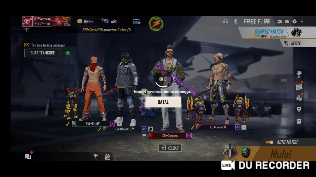 Main Bar Bar di rank Master | Free Fire - YouTube