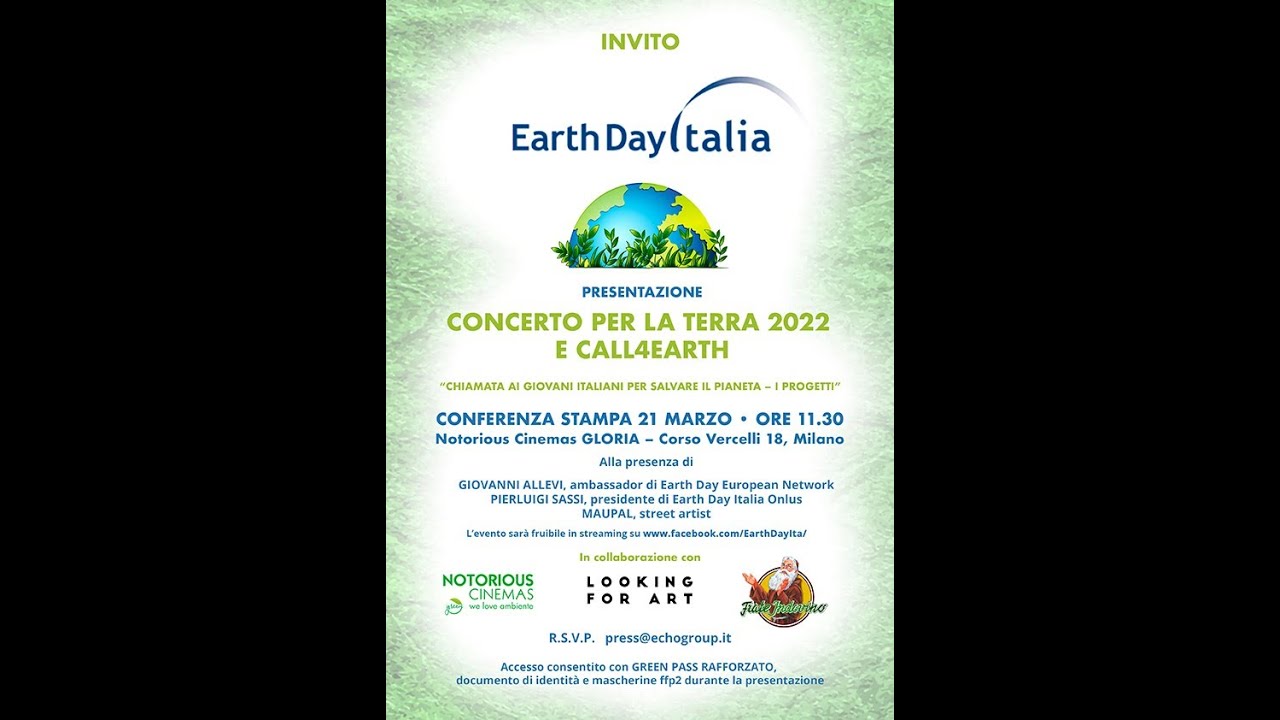 Earth Day Italia e il quaderno “Fate Chiasso” - YouTube