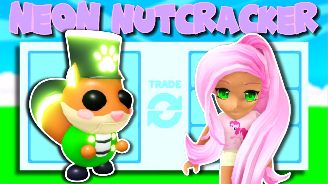 neon nutcracker squirrel adopt me 🔥 Christmas update 2023 - YouTube