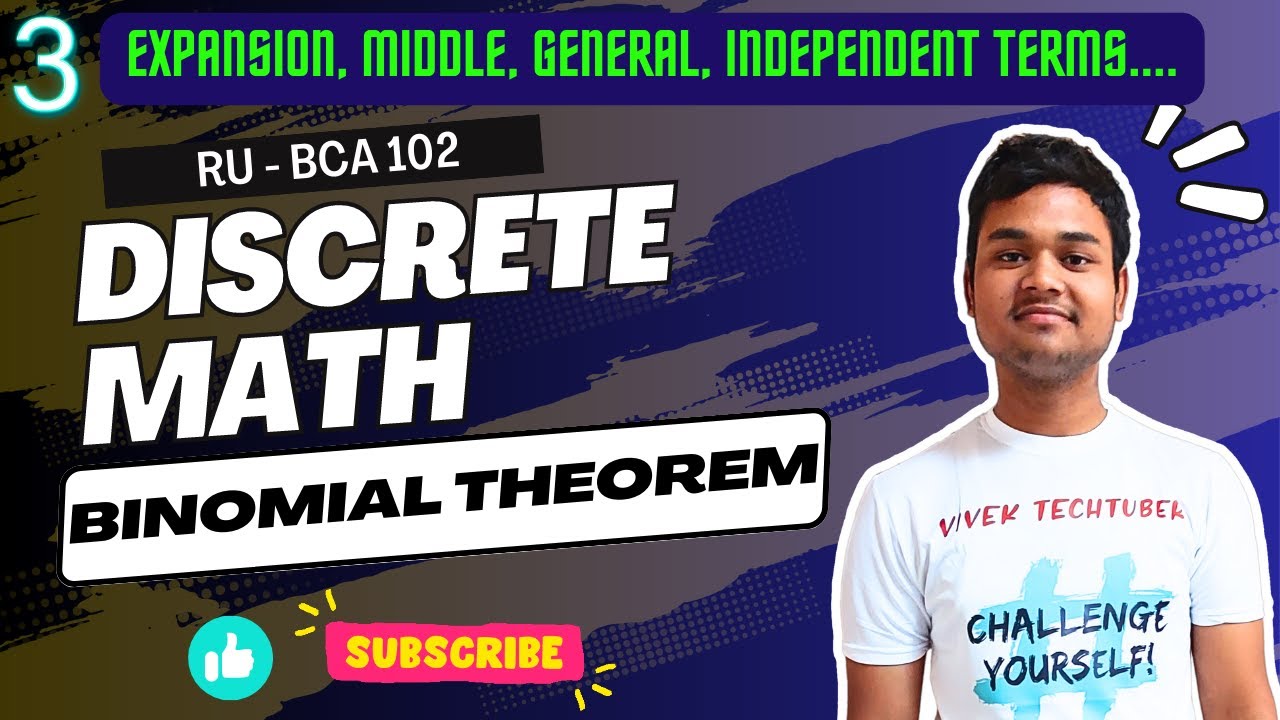 Binomial Theorem || Discrete Math - YouTube