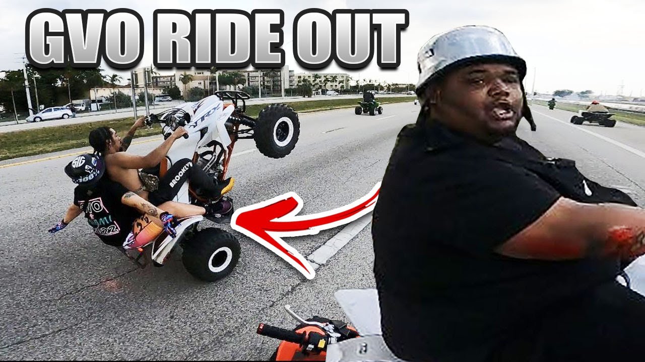 BIGGEST BIKE LIFE RIDE OUT OF THE YEAR GVO ! ( CRAZY ROAD RASH ) | Leek ...