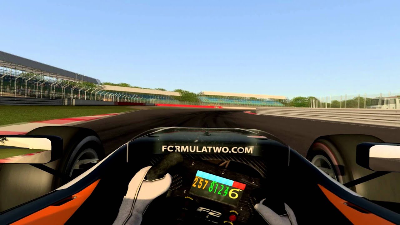rFactor 2 F2 Silverstone Gameplay - YouTube