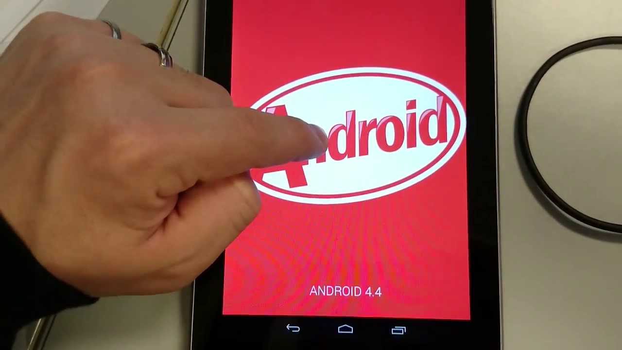 Kit Kat on Nexus 7 (2012) - YouTube