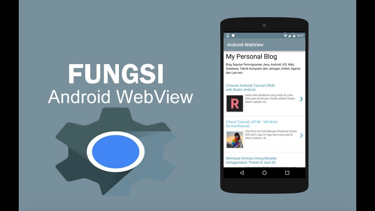 Fungsi Android WebView Di Smartphone - YouTube