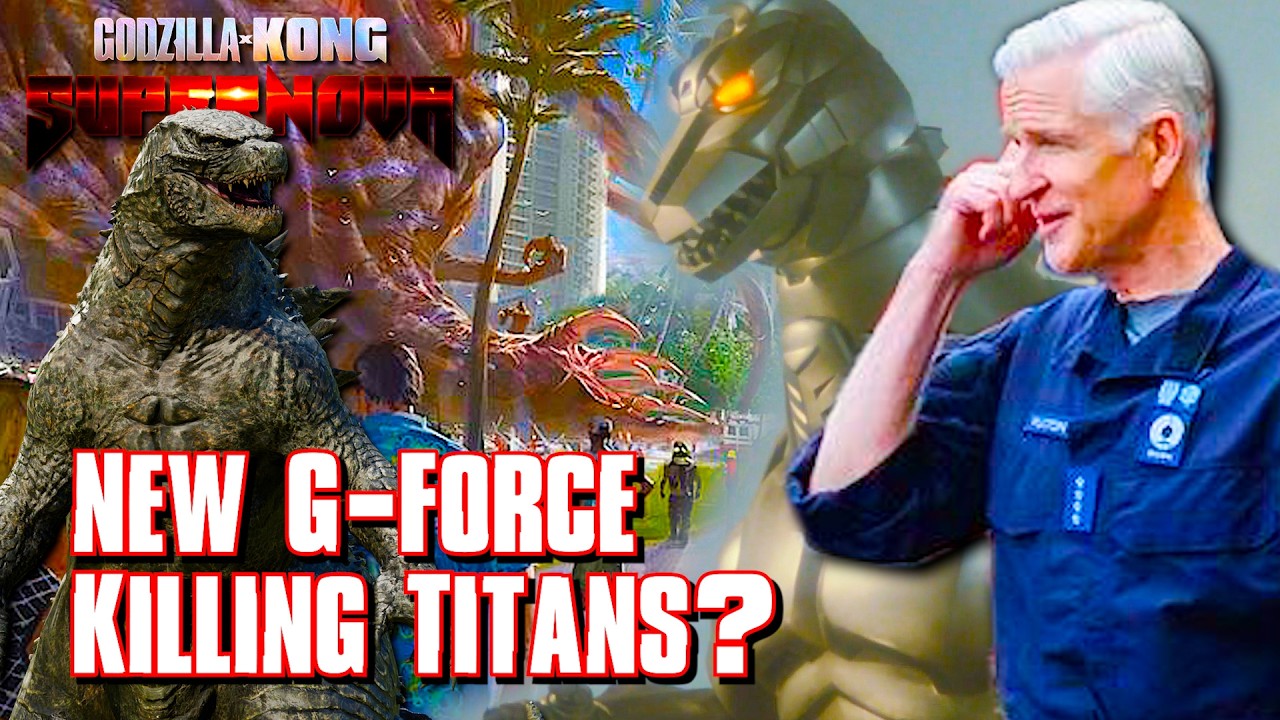 New G-Force Killing Titans In Godzilla X Kong: Supernova Set Photos ...