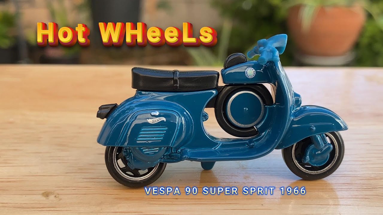 Vespa 90 Super Sprite 1966 - YouTube