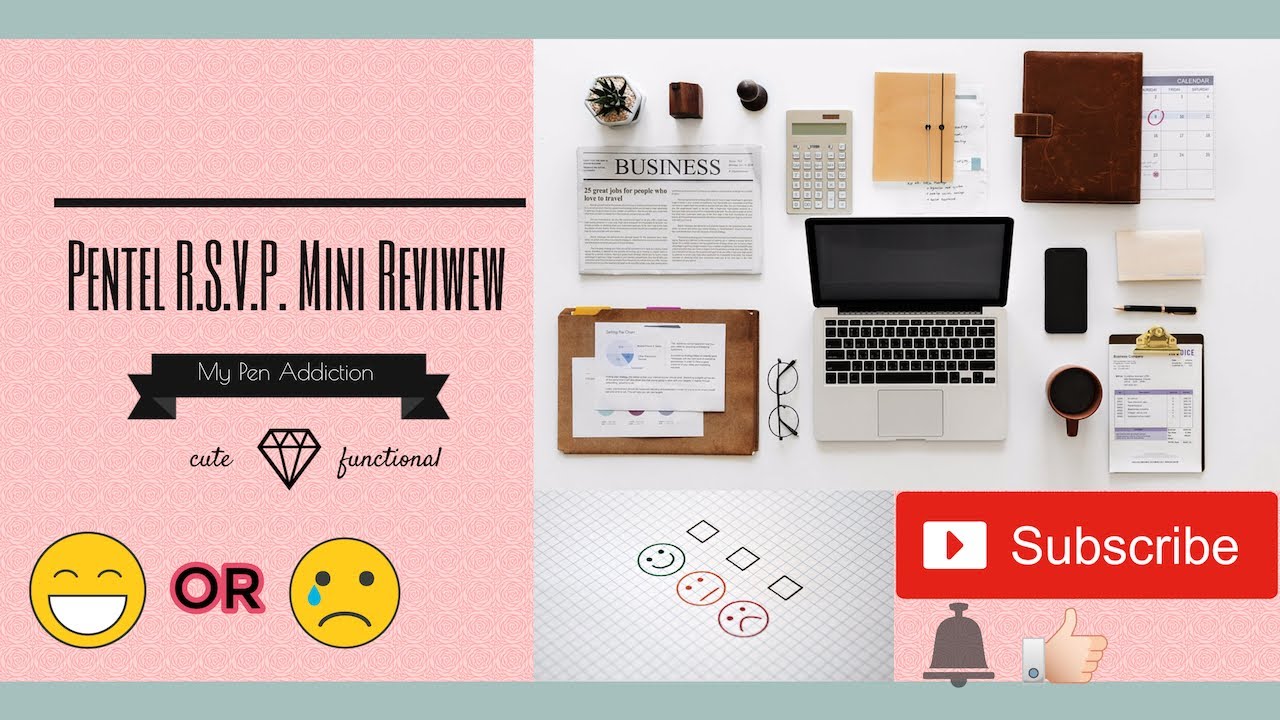 Pentel RSVP Minis | My Pen Addiction - YouTube