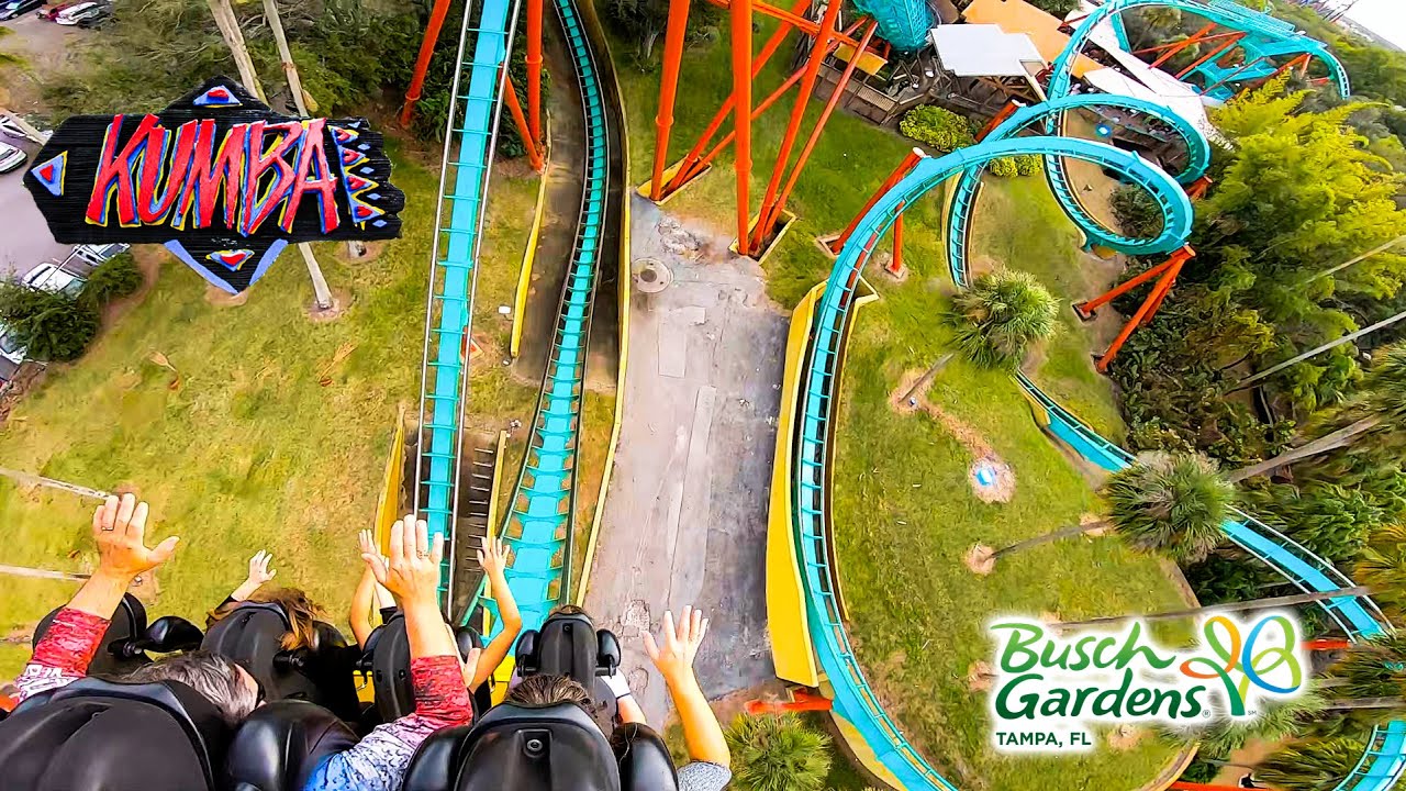 2020 12 28 Kumba Roller Coaster On Ride Ultra HD POV Busch Gardens ...