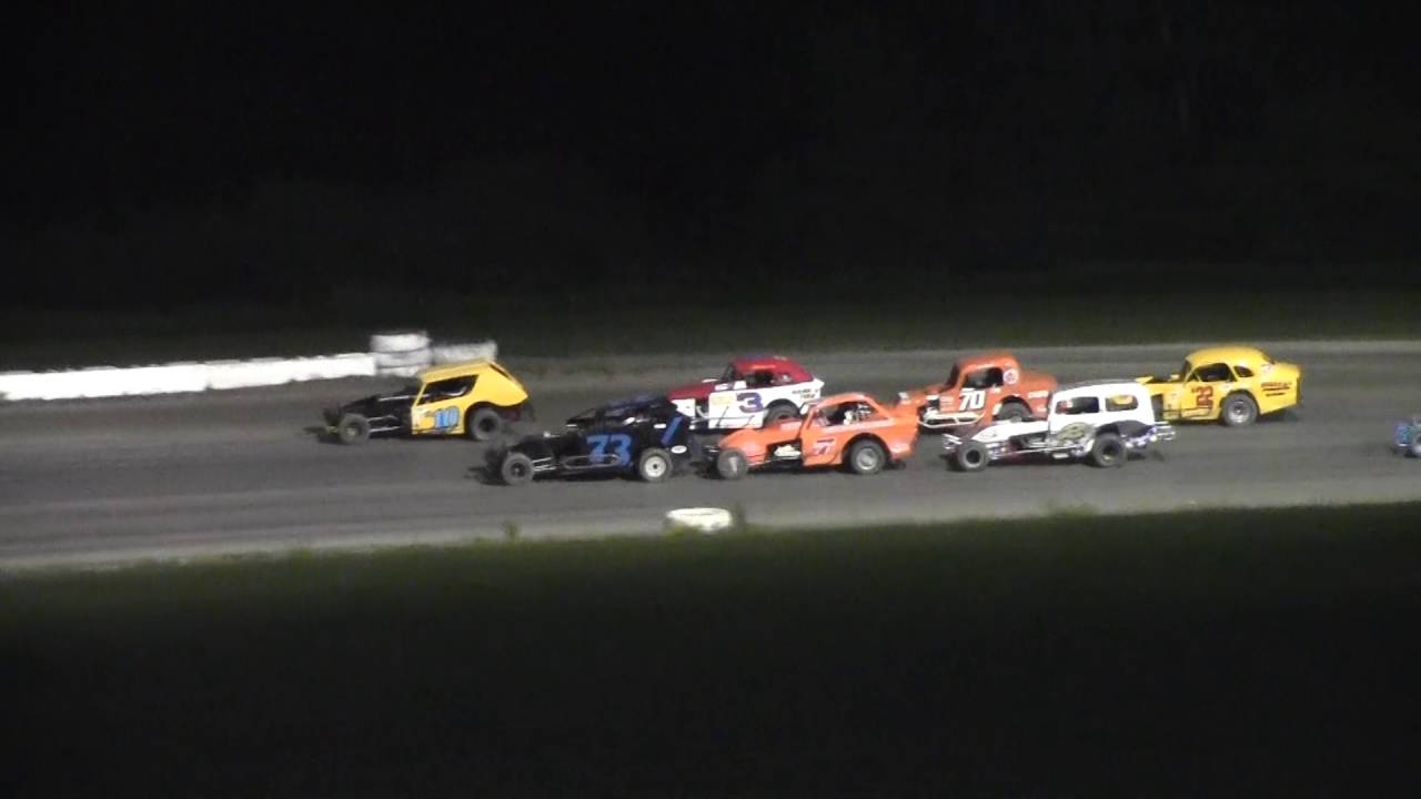 Mohawk International Raceway Vintage Modified Feature - YouTube