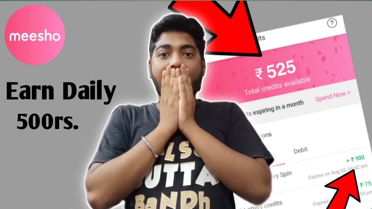 🔥Meesho Big Offer Earn Daily 500rs.😱😱 - YouTube