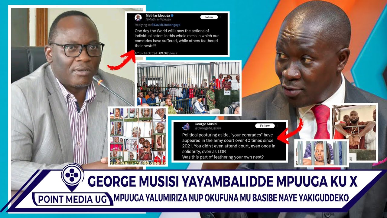 LUTALO! MPUUGA AKIGUDDEKO EBYAMA GEORGE MUSISI ABYOGEDDE KU TWITTER KU ...