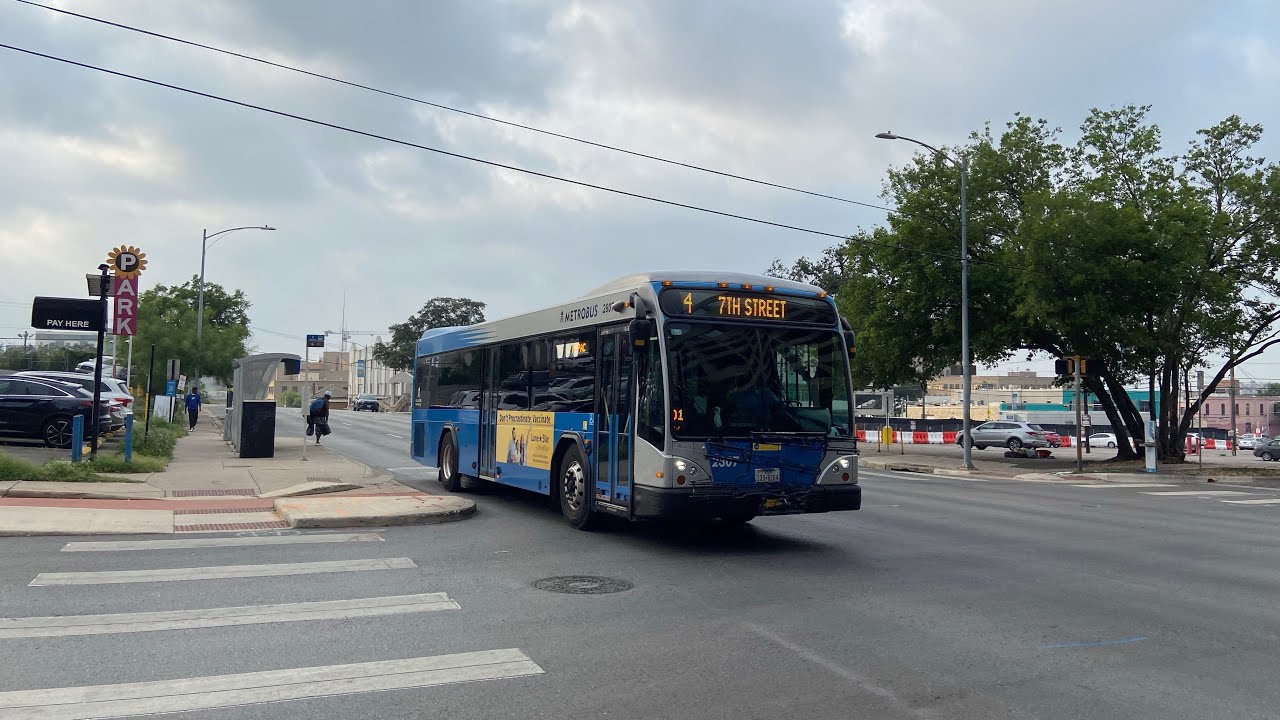 Riding Capital Metro (Route 4) to East 8th @ Trinity #2807 - YouTube