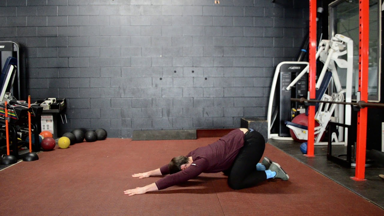 Extended Puppy Pose - YouTube