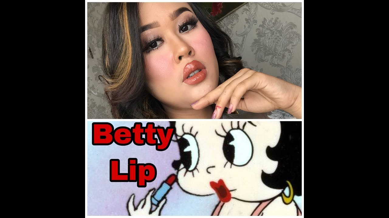 MAKE UP TUTORIAL LIP BETTY BOOP - YouTube
