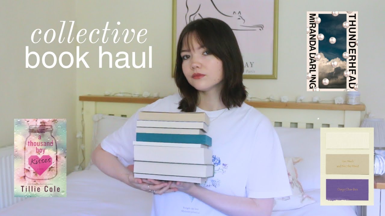 a 10 book collective book haul - YouTube