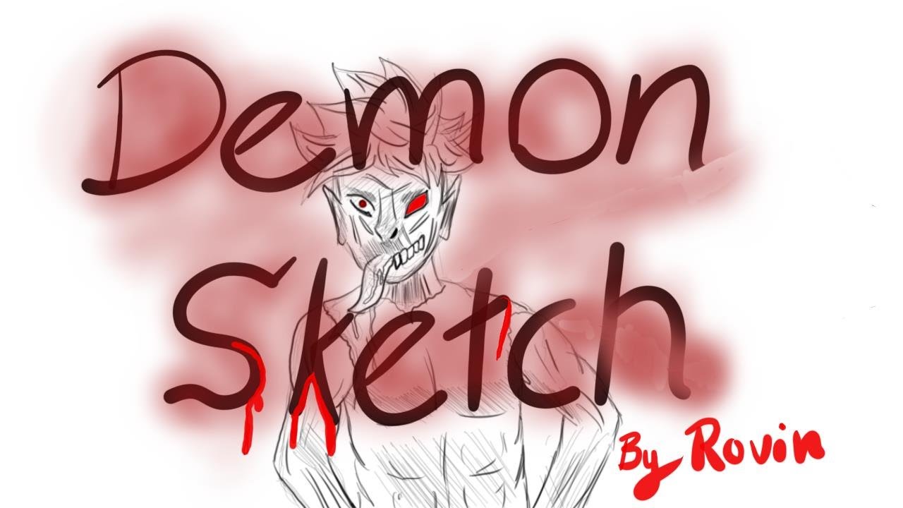 I created my own demon character - YouTube