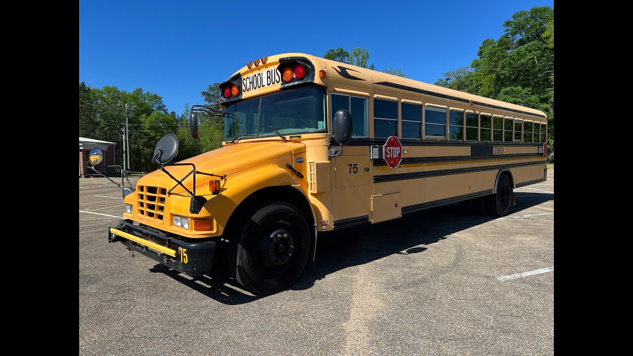 2006 Blue Bird Vision 72 Passenger School Bus (125,849 Miles) - YouTube