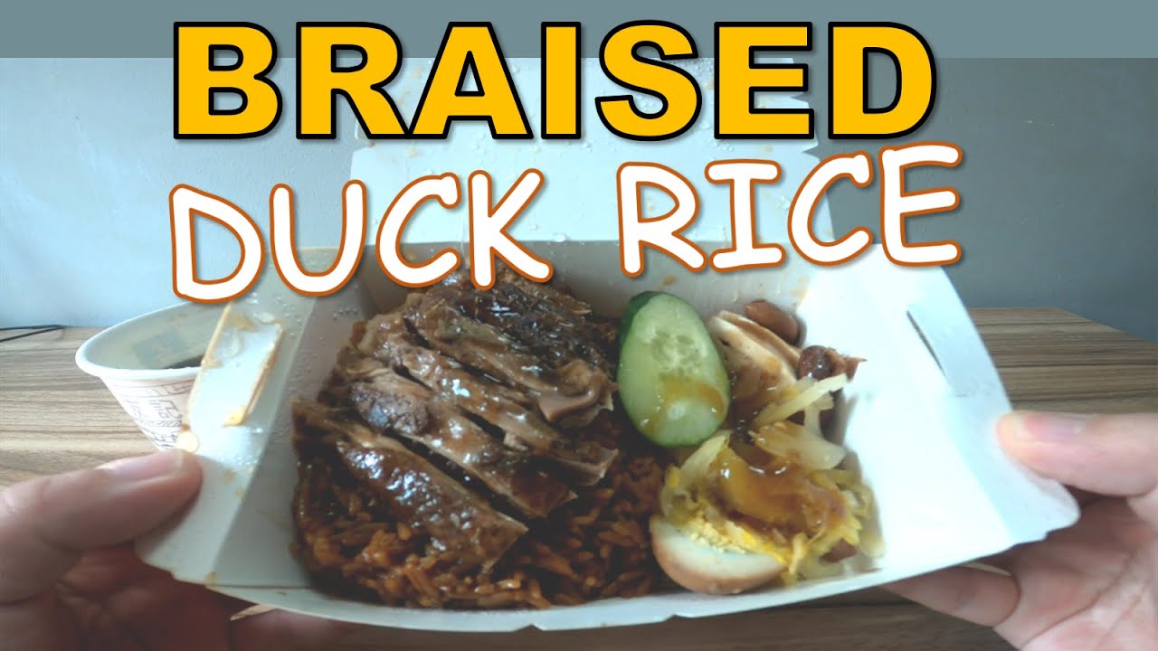 YU KEE BRAISED DUCK RICE w/ HEARTY HERBAL SOUP - YouTube