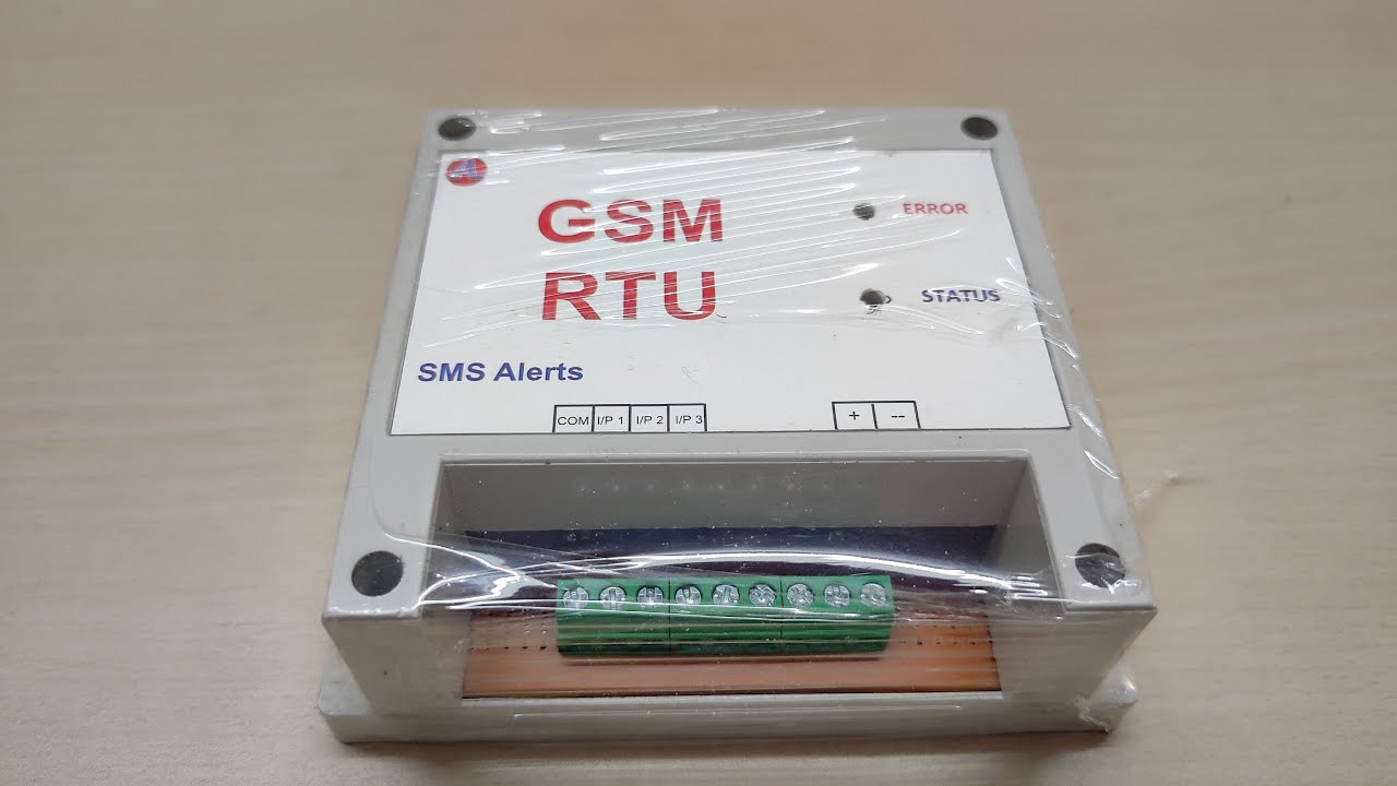 GSM RTU - YouTube
