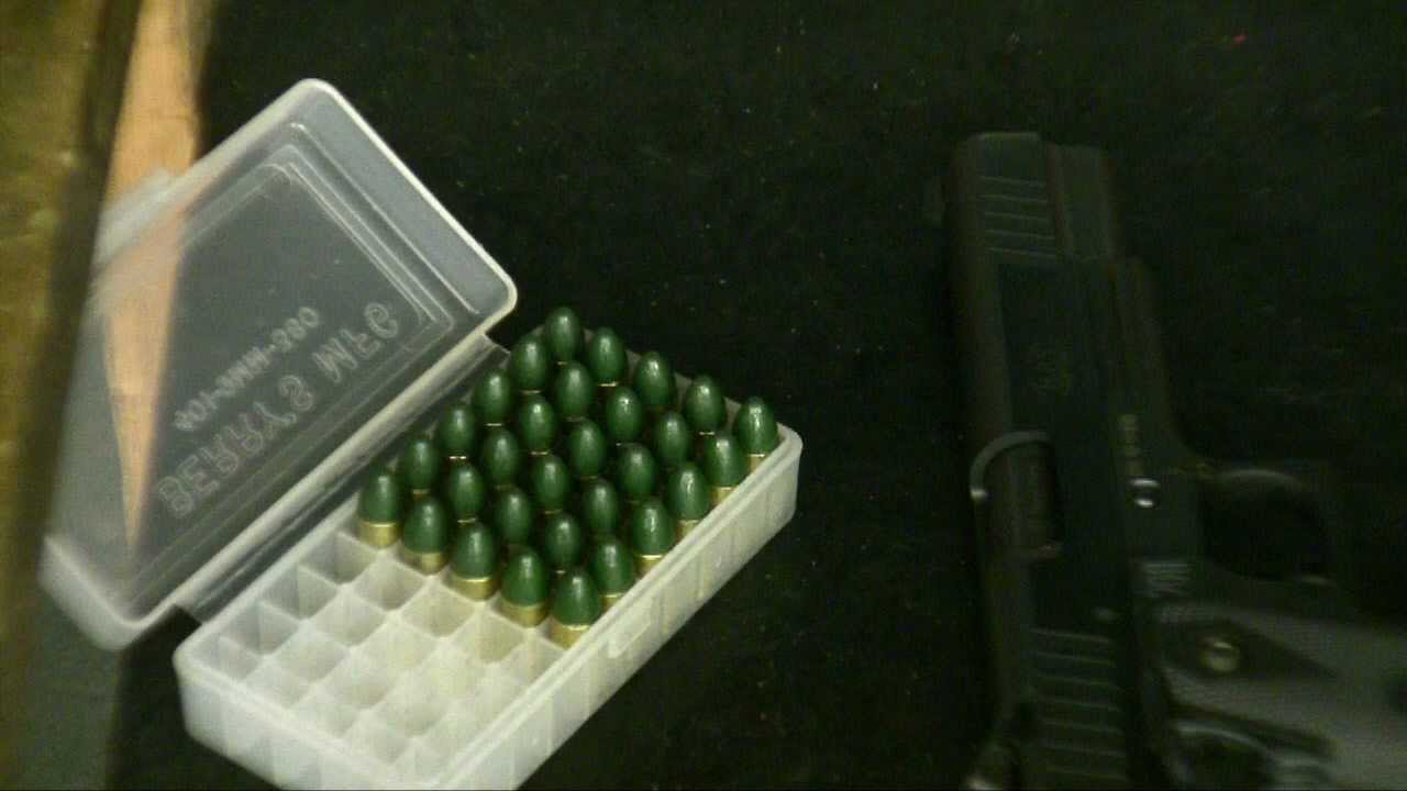 Color Coated Bullets - Smoke Test - YouTube