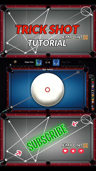 Trick Shot Tutorial - 8 Ball Pool 2022 #shorts #8ballpooltricks #trickshotter #shorttutorial ...