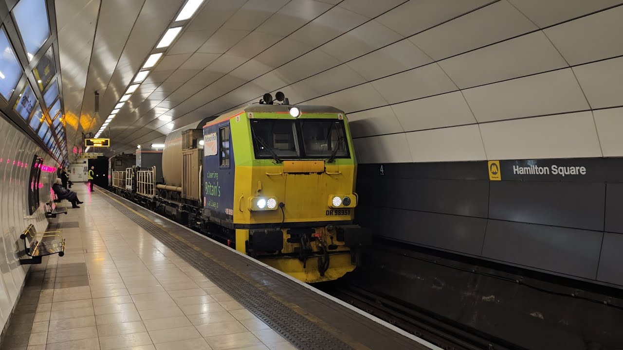 Trains at Hamilton Square. 2/03/24 - YouTube