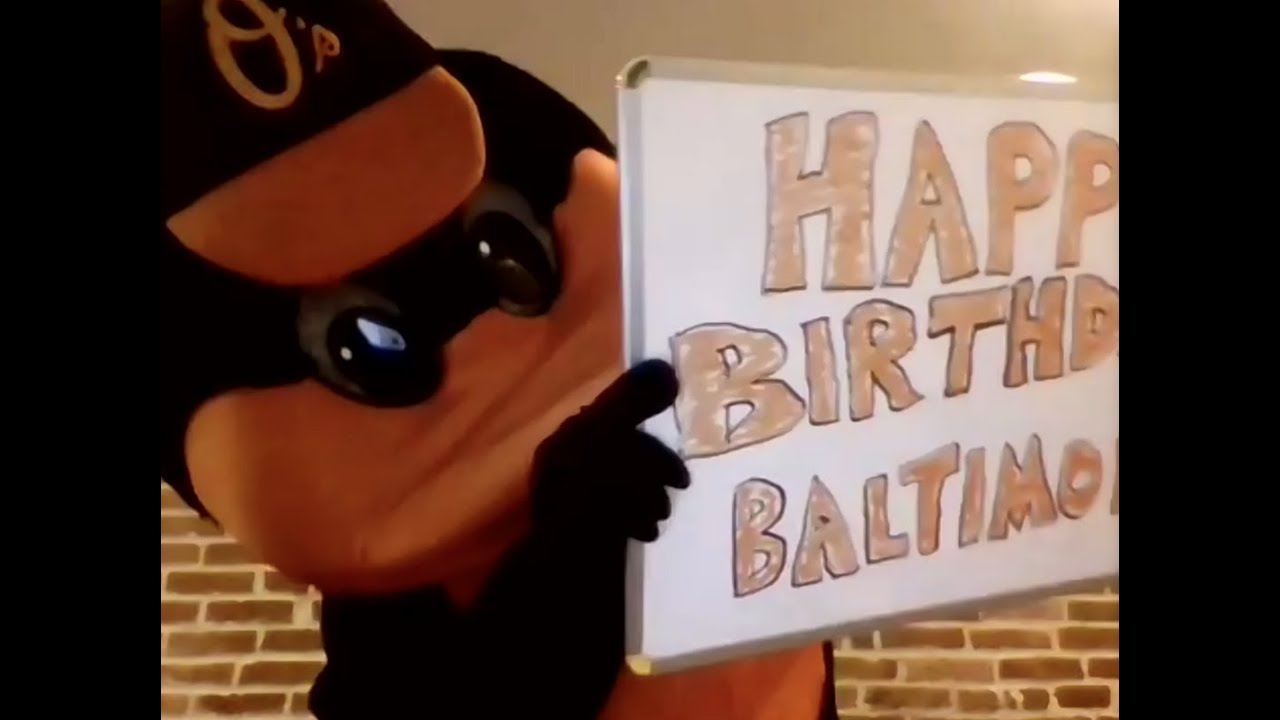 Baltimore's Birthday Bash 2020: The Oriole Bird - YouTube