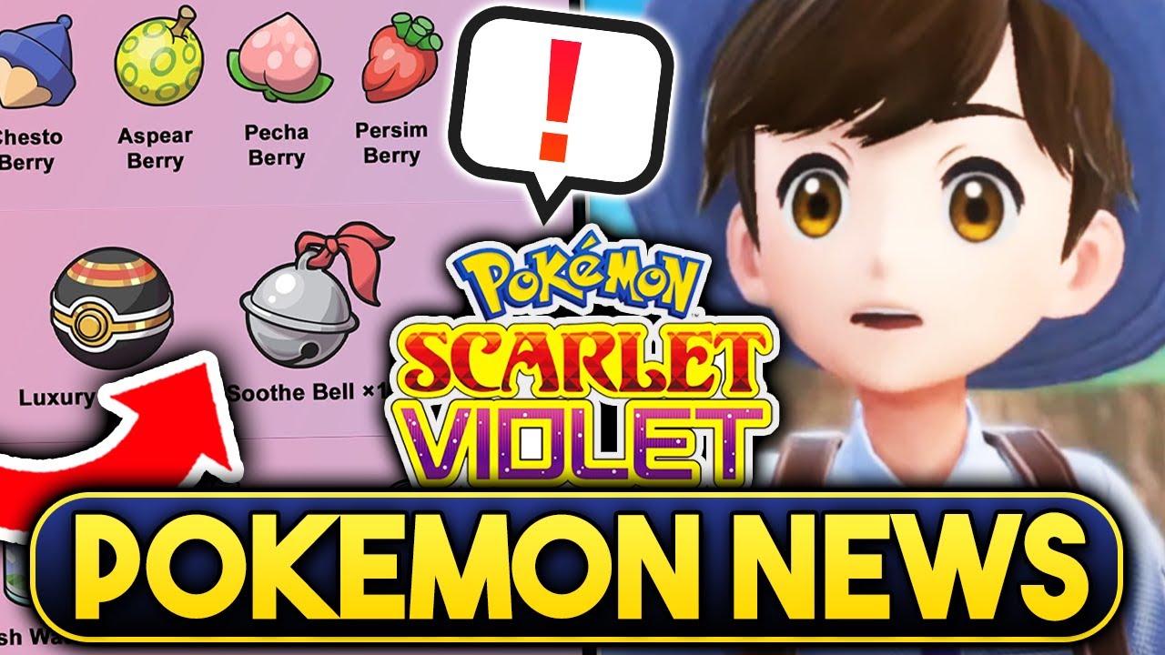 NEW POKEMON SCARLET & VIOLET PRE ORDER BONUSES! New Gameplay Details! Scarlet & Violet News ...