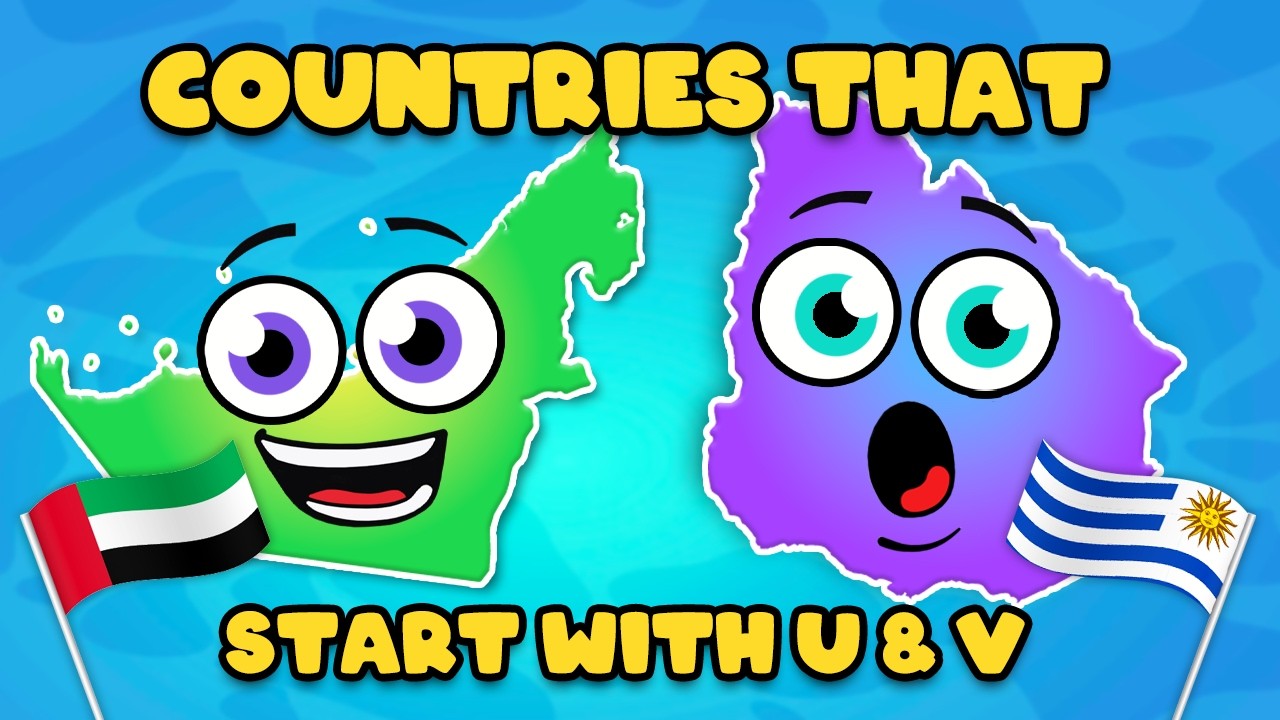 Explore Countries That Start with U Or V! | KLT Geography - YouTube