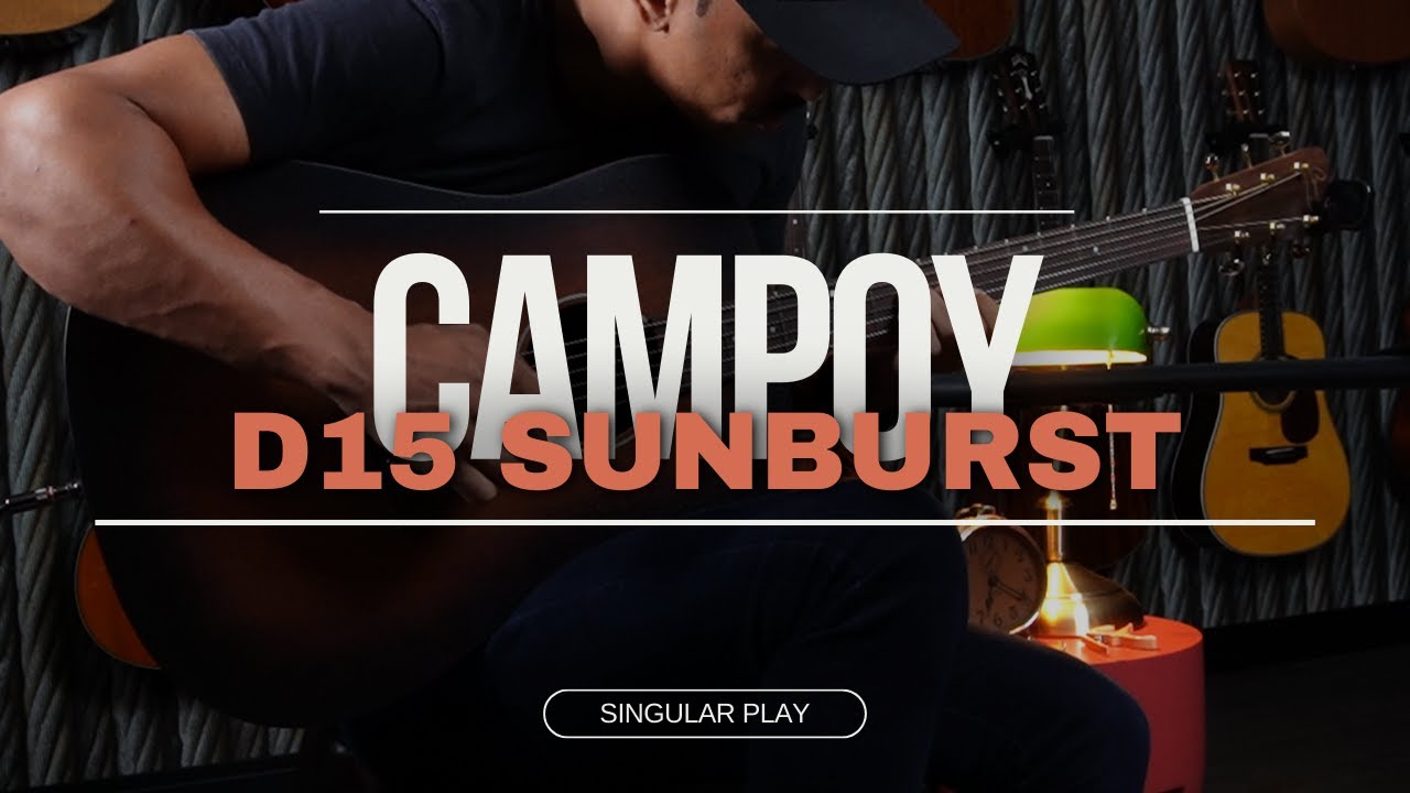 Campoy D15 Sunburst - Singular Play - YouTube