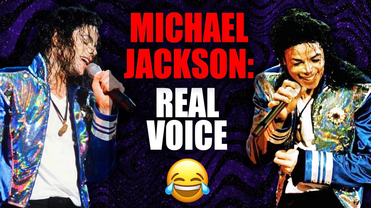 Michael Jackson: Real Voice / Майкл Джексон: реальный вокал - YouTube