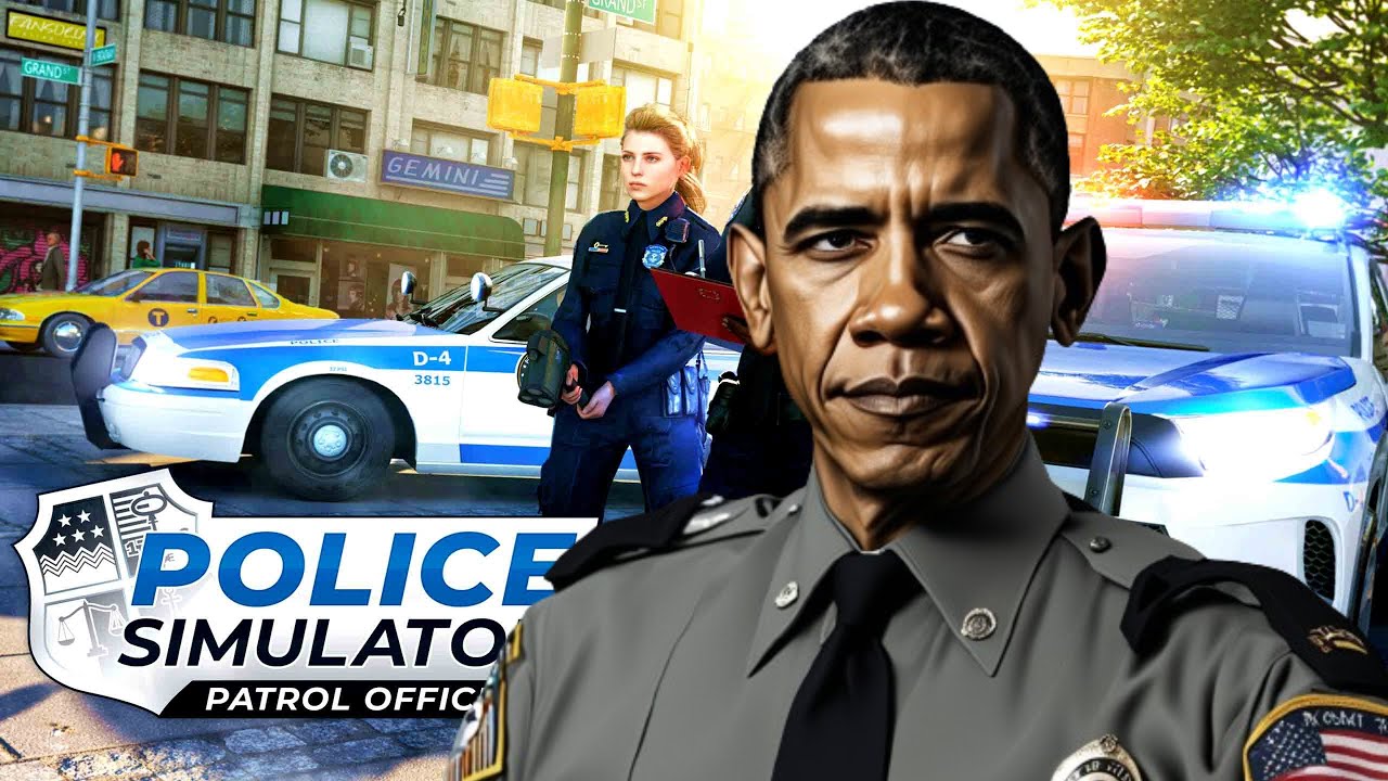 Barack Obama Plays Police Simulator: Patrol Officers - YouTube