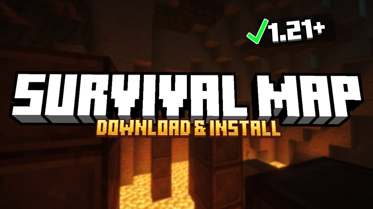 How To Install Survival Map for Minecraft 1.21.1 (Easy & Fast) - YouTube