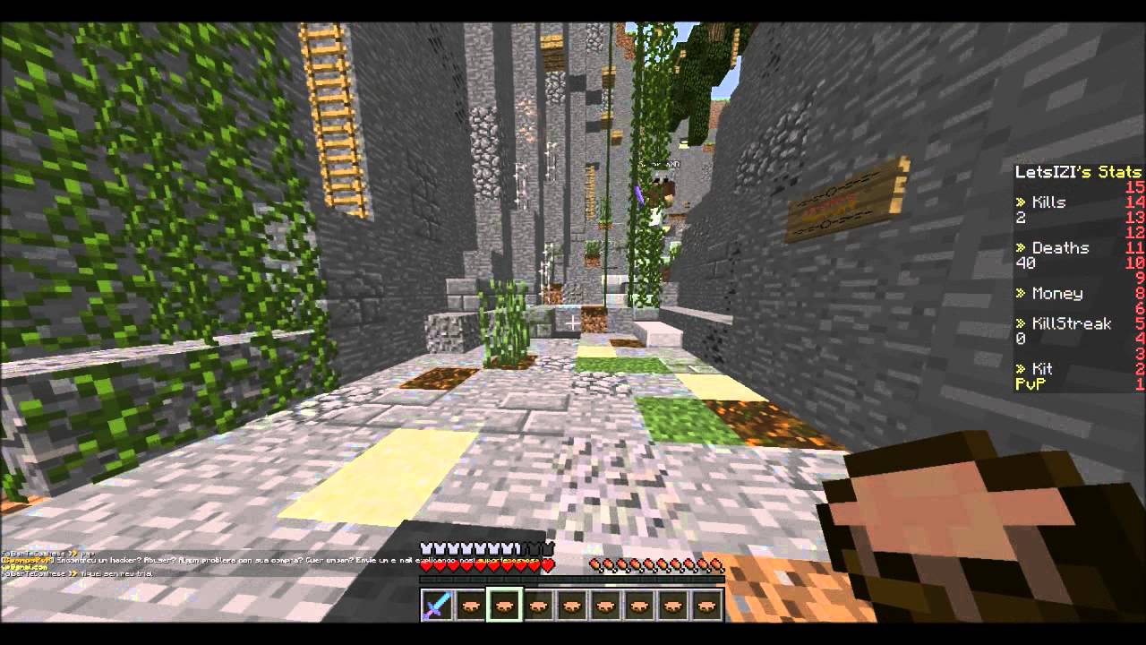 Minecraft: MONTAGE PVP #4 // Death in lava - YouTube
