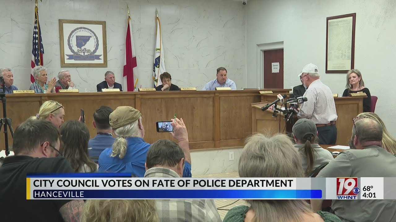 City council Meeting Again to Discuss Hanceville PD's Fate | March 10 ...
