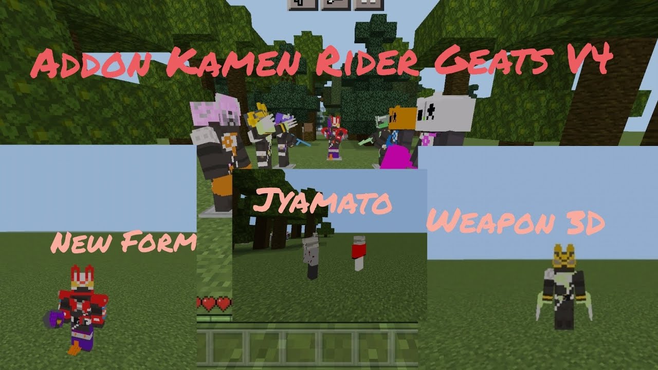 Addon Kamen Rider Geats V4|Weapon 3D,New Form, Armor 3D,...|N Neiz ...